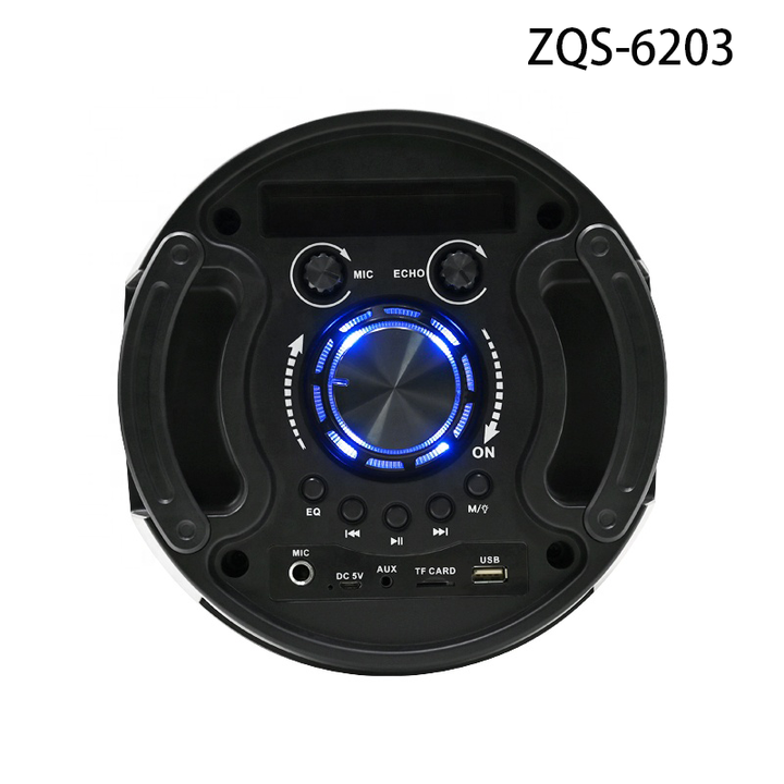 اسپیکر شارژی بلوتوثی وارداتی مدل ZQS-6203 | بانه یاقوت