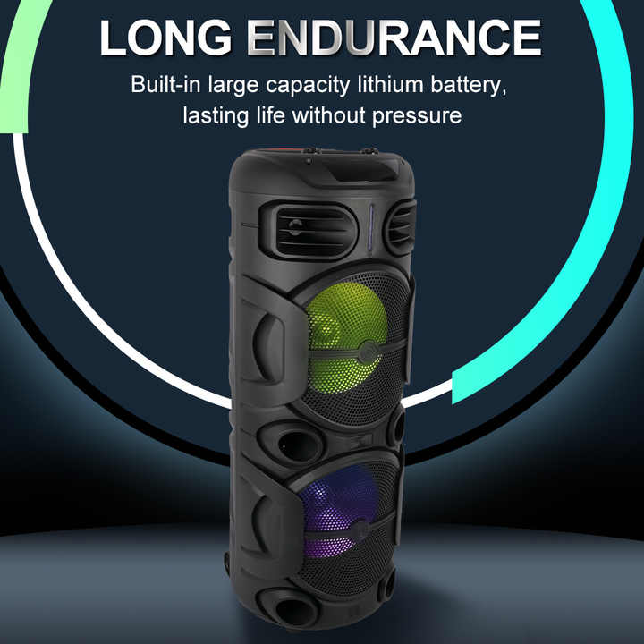 اسپیکر شارژی بلوتوثی وارداتی مدل ZQS-12208 | بانه یاقوت